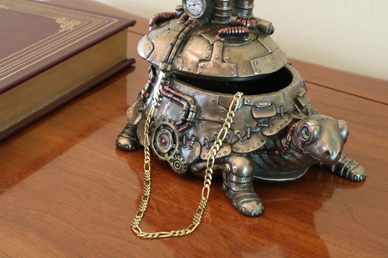 Handmade Steampunk Turtle Steampunk Turtle Turtle Trinket - Etsy
