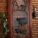 Moose Screen Door, Moose Pine Screen Door, Moose Frolicking Screen Door ...