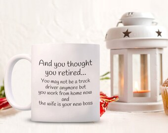 Truck Driver Retired | Etsy