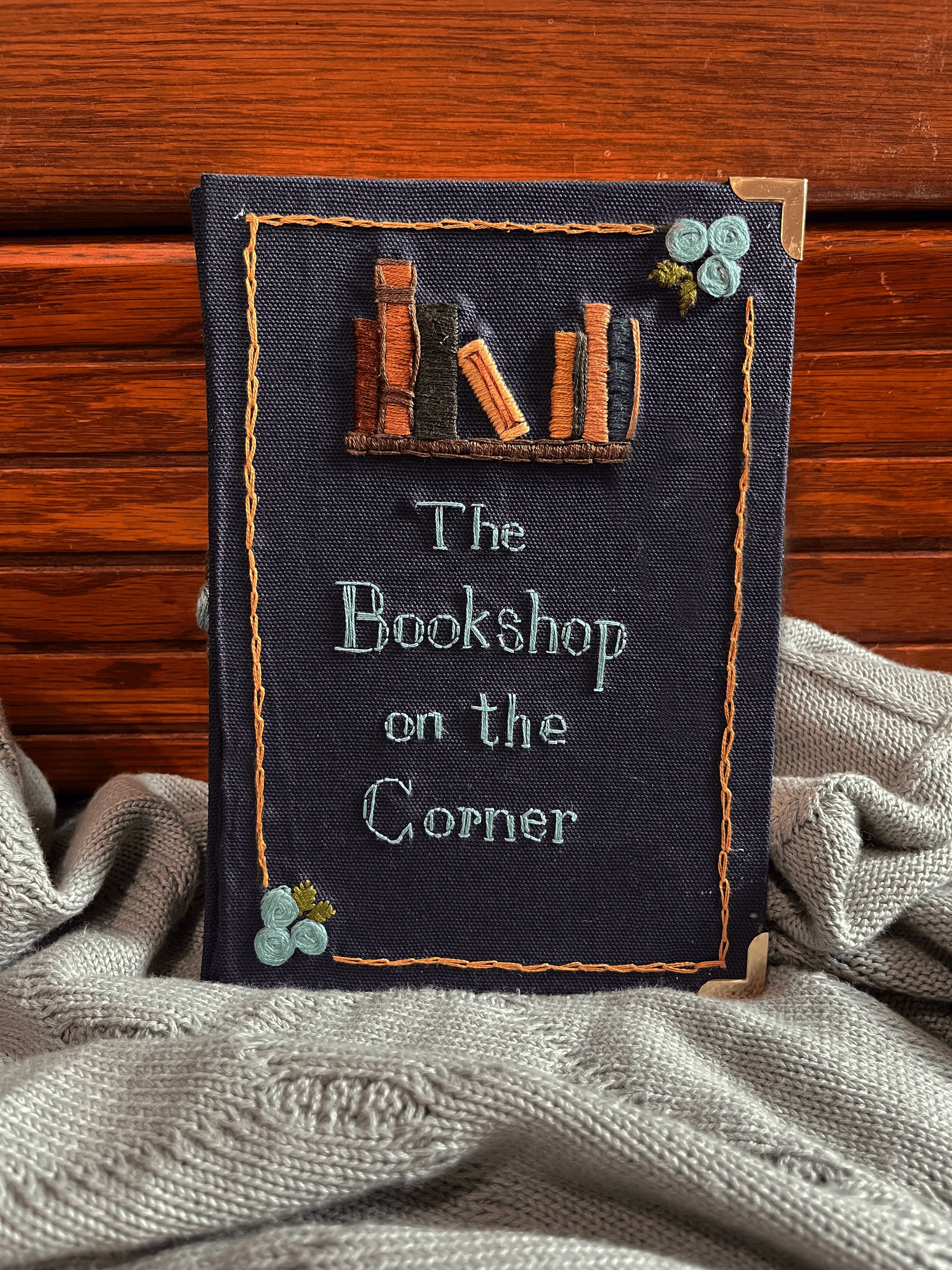 Stitch Books Embroidered - Etsy