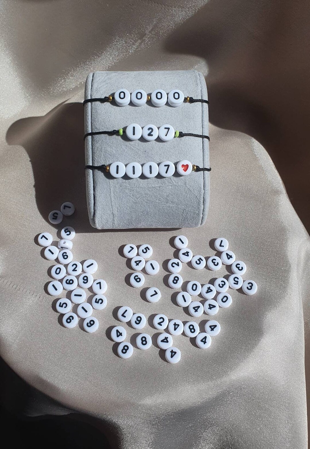 Personalized Bracelet With Numbers - Etsy