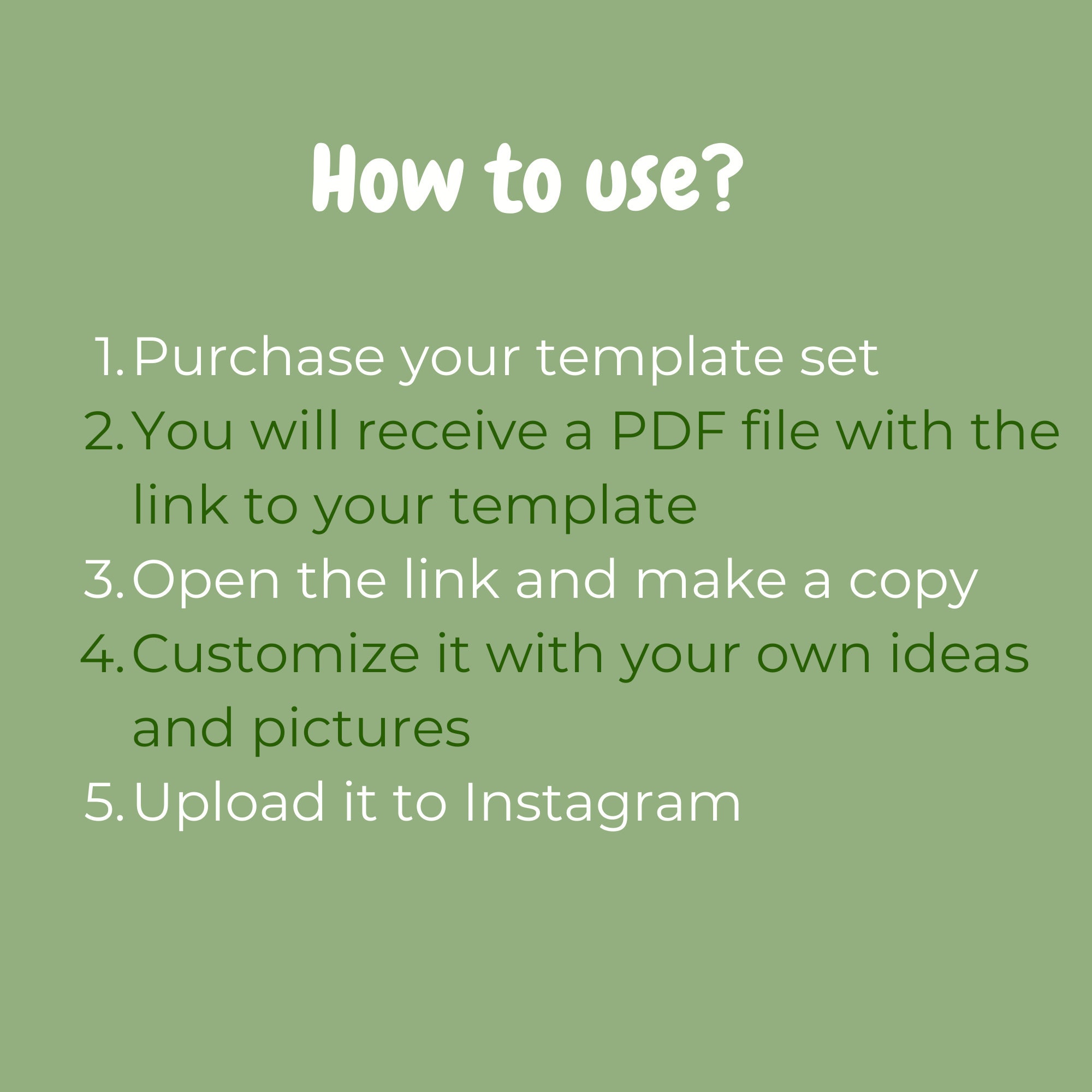 10 GREEN Editable Instagram Bundle for Sustainable Businesses L Green ...
