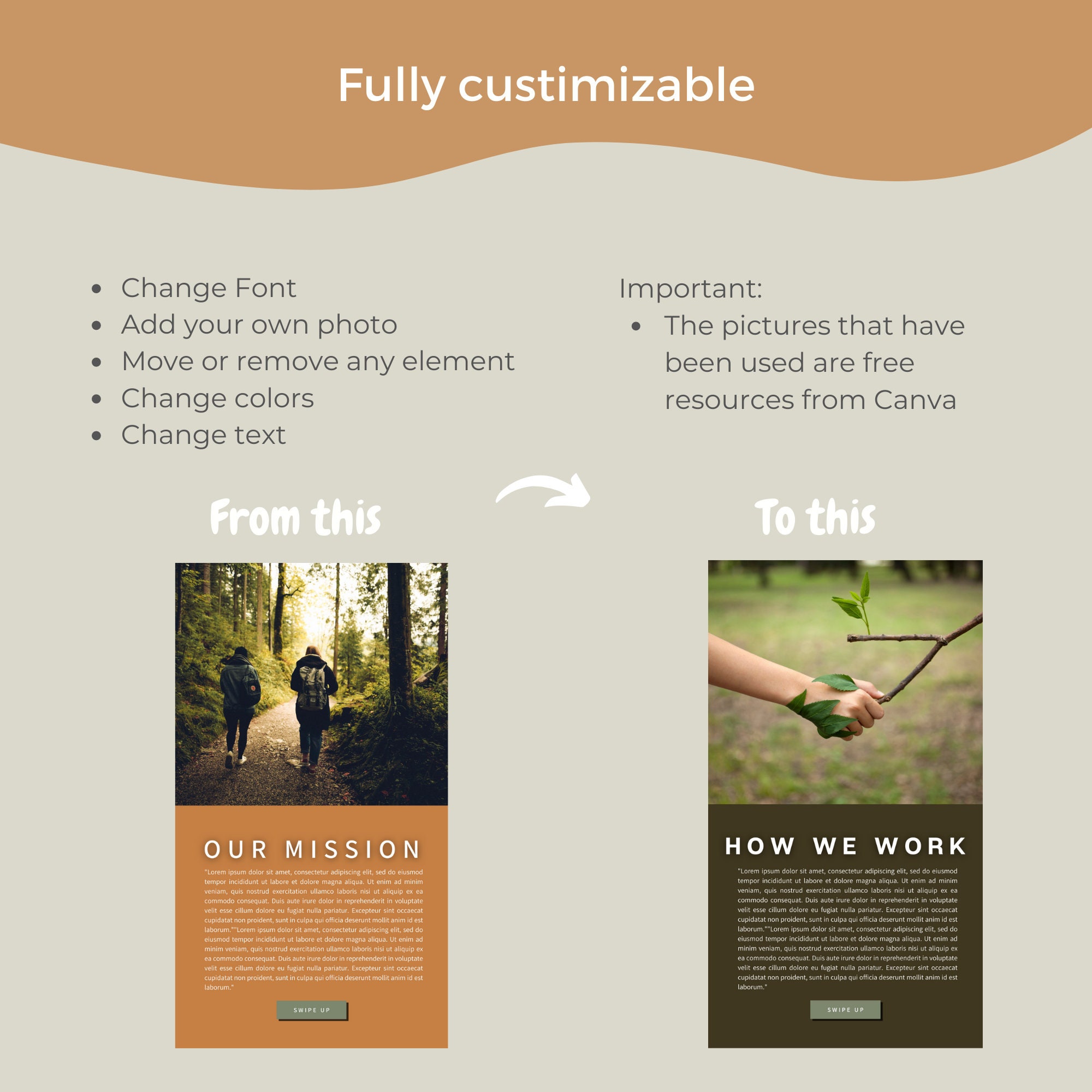 30 FLOWER Editable Instagram Stories for Sustainable Businesses L ...