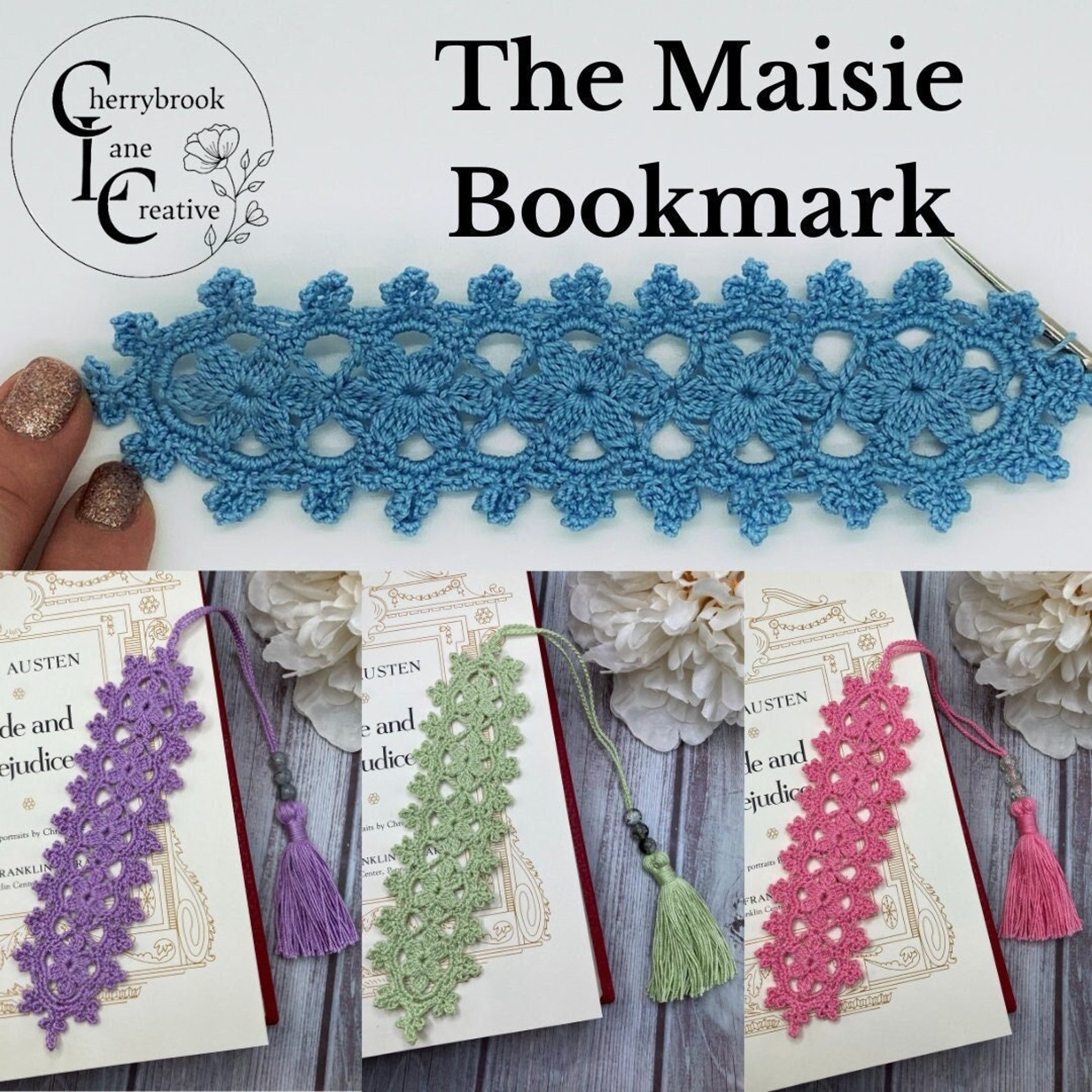 The Maisie Crochet Bookmark PDF Pattern - Create a Stunning and ...