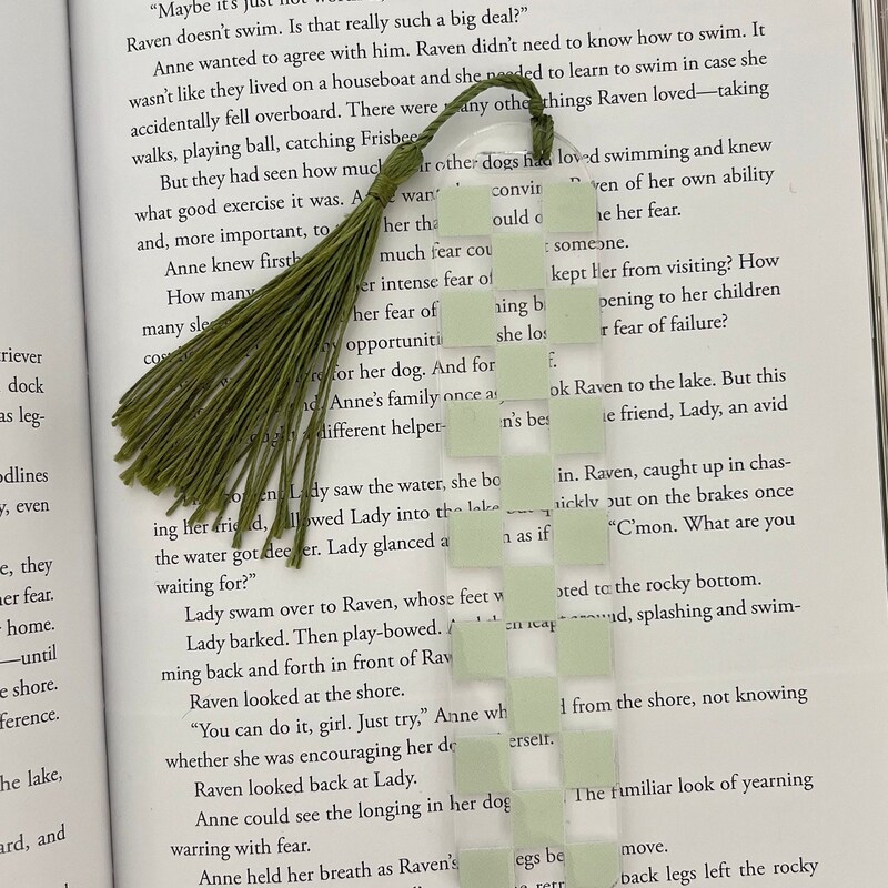 Acrylic Bookmark - Etsy