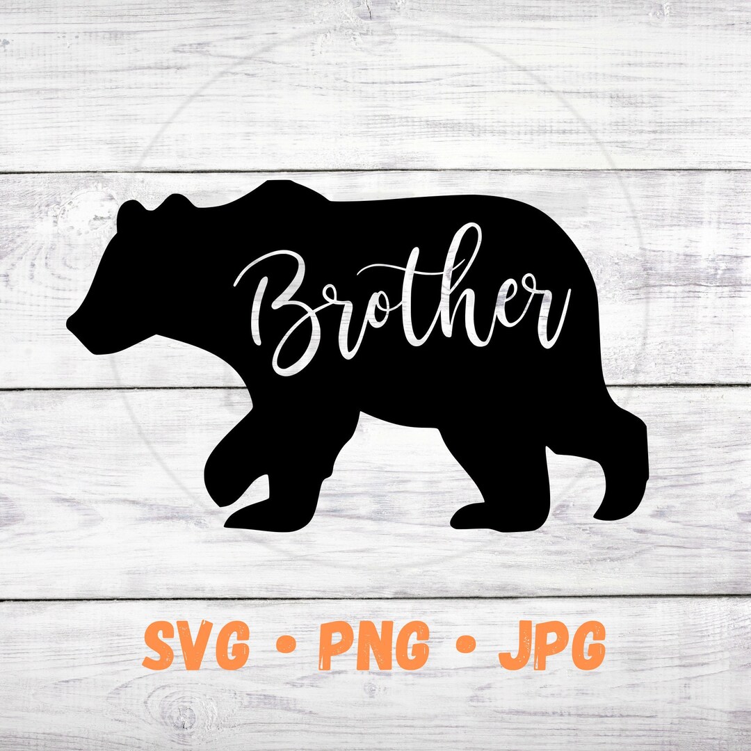 Brother Bear SVG Instant Download File - Etsy