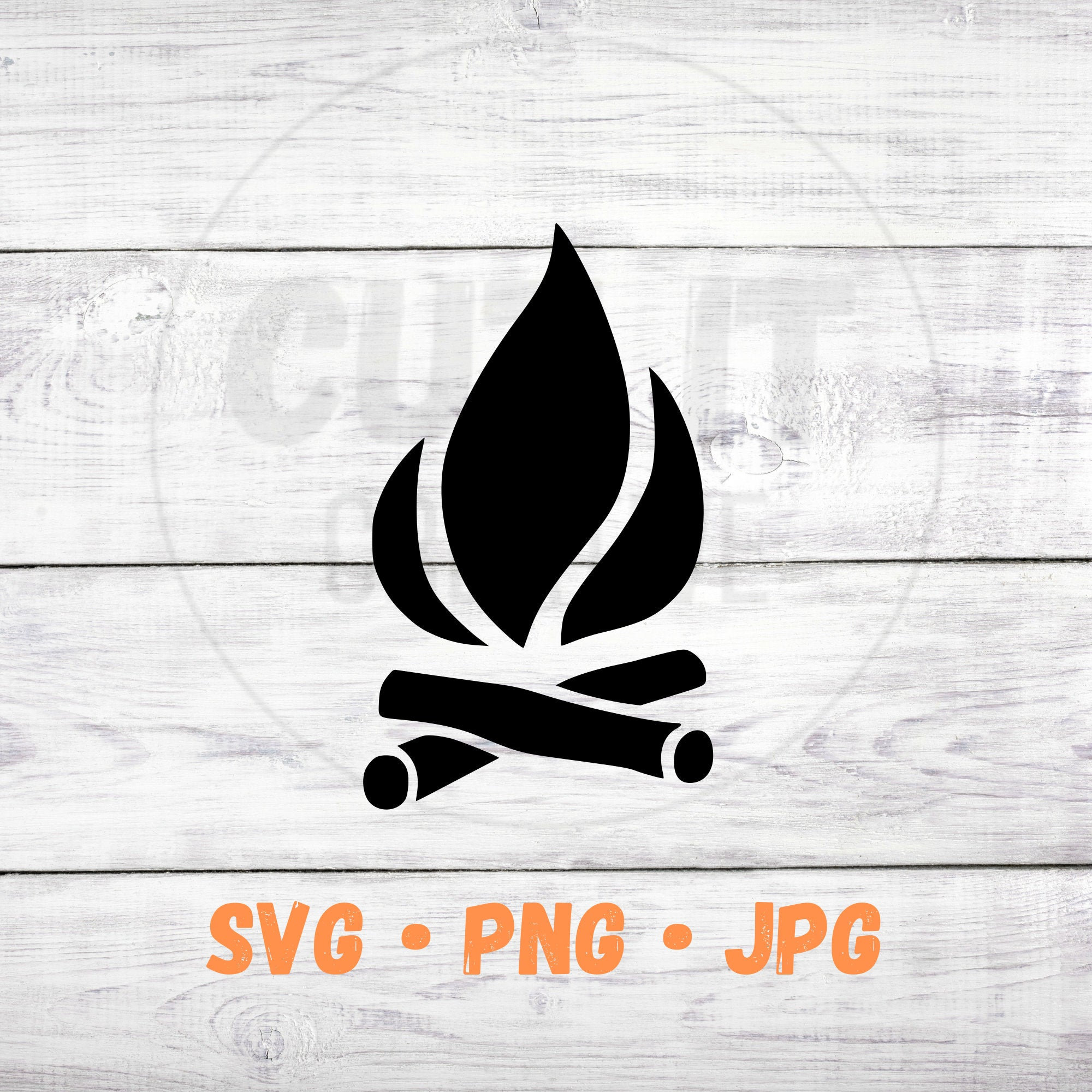 Campfire SVG Instant Download File - Etsy