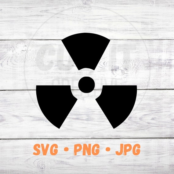 Radioactive Symbol SVG Instant Download File - Etsy