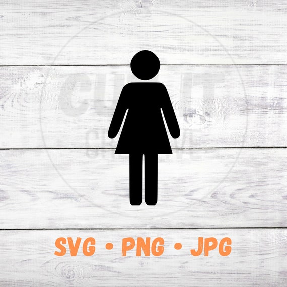Female SVG Instant Download File Female Sign SVG | Etsy