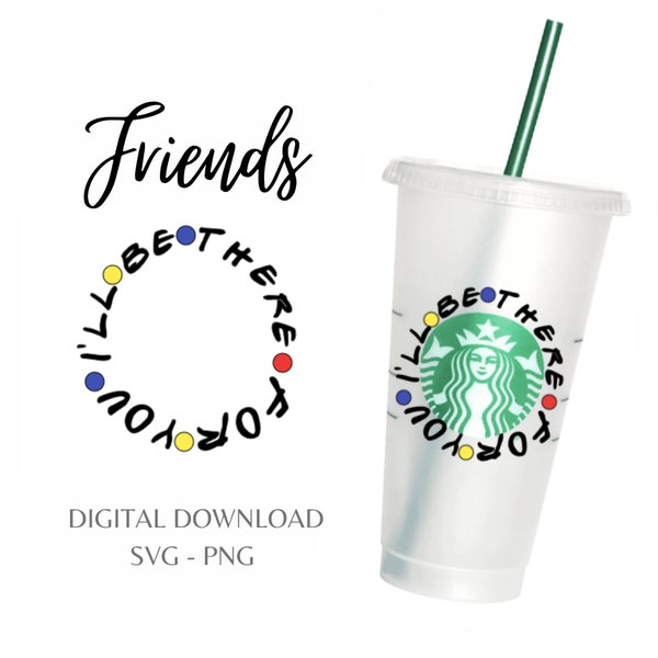 Friends Starbucks Cup - Etsy