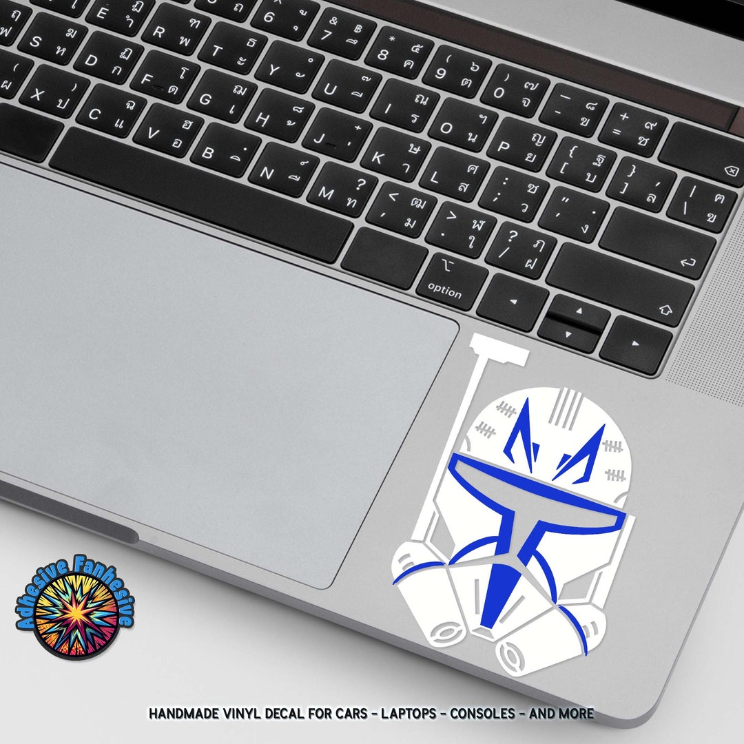 Captain Rex Clone Wars Helmet Vinyl Decal Star Wars - Etsy
