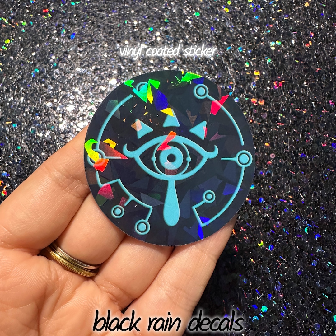 Sheikah Slate Eye Symbol Zelda Logo Holographic Sheikah - Etsy