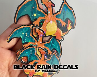 Holographic Charizard | Etsy