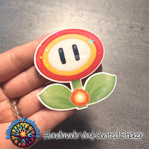 Mario Fire Flower - Etsy