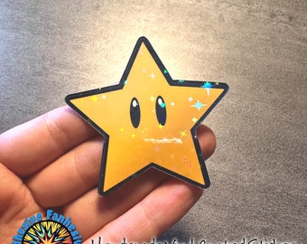 Super Mario Star - Etsy