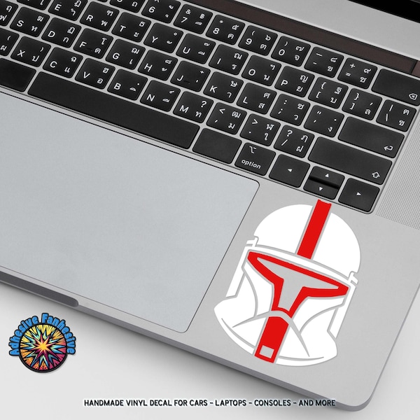 Clone Trooper Helmet Decal - Etsy