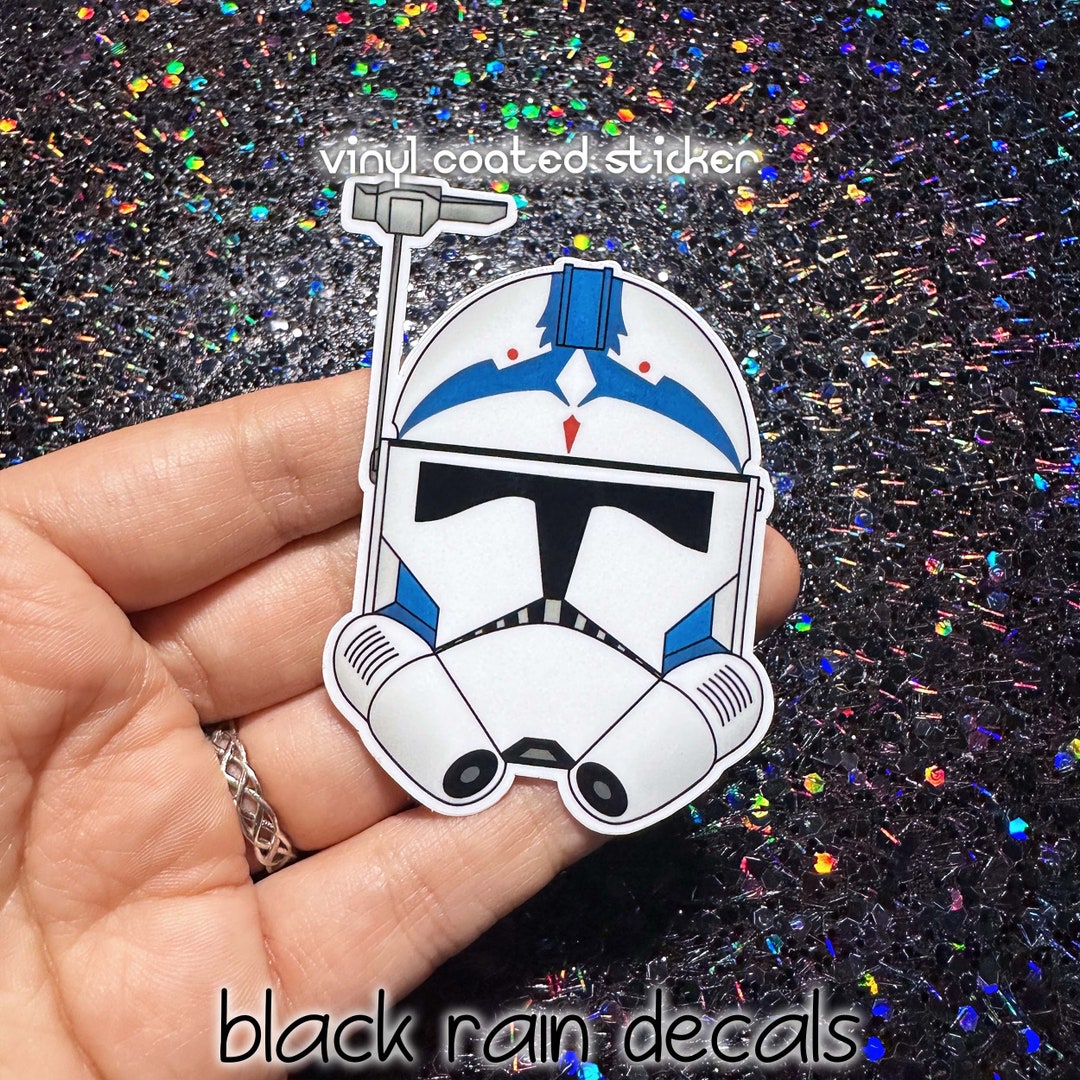 Fives Helmet Sticker Clone Trooper Decal the Clone Wars - Etsy