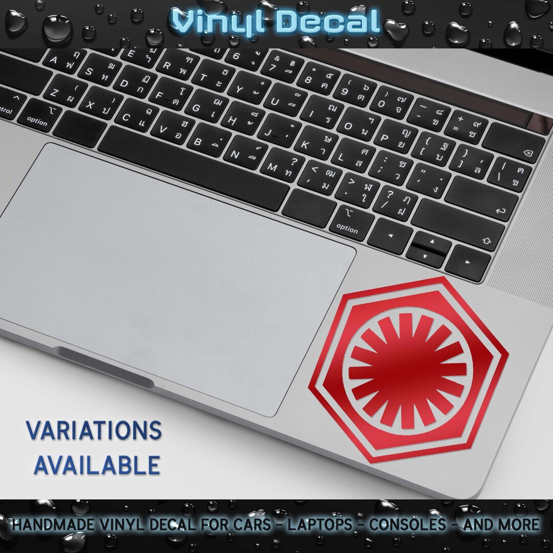 First Order Symbol Star Wars Vinyl Decal - Etsy