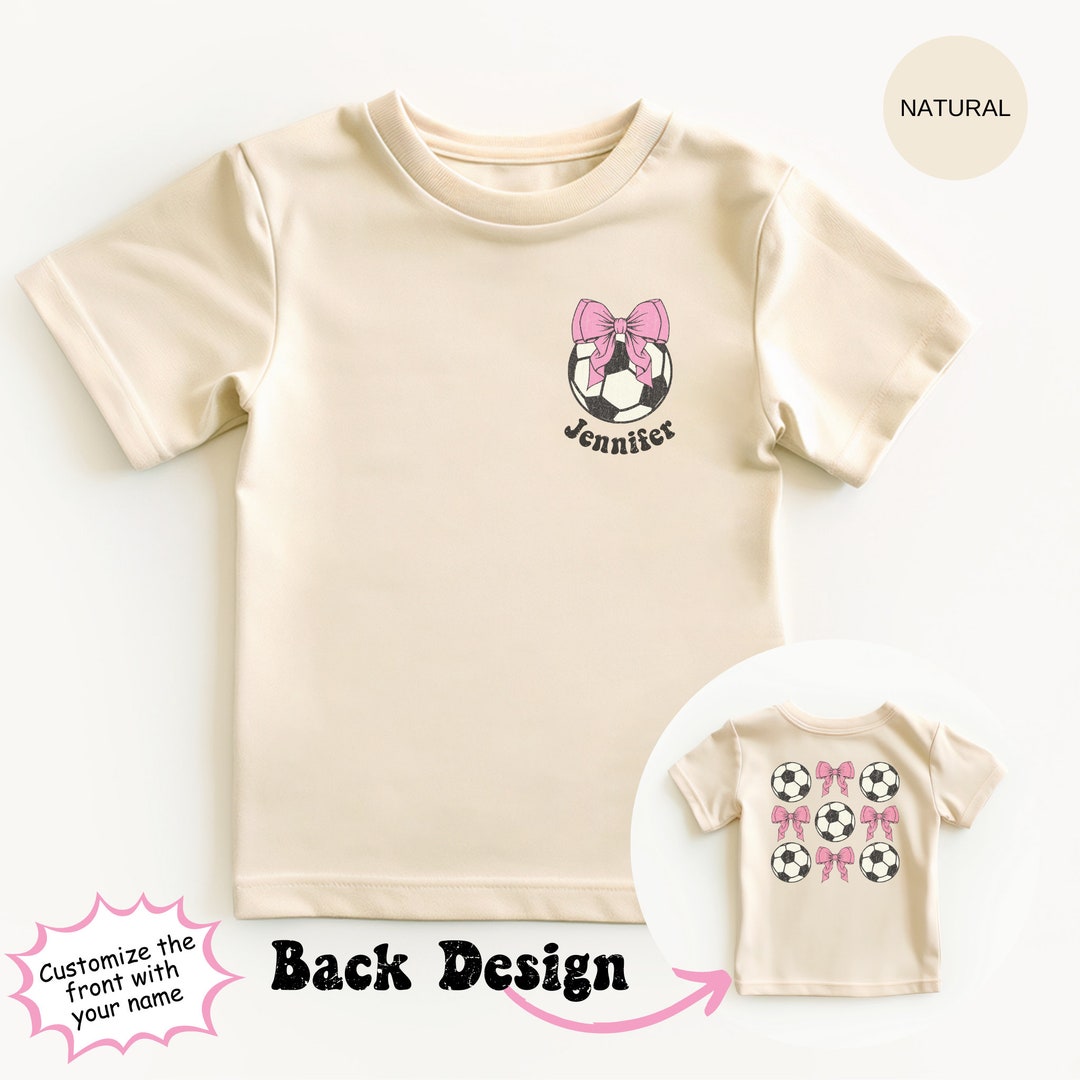 Custom Girls Soccer Tshirt for Soccer Team Gift for Soccer Player Kids ...