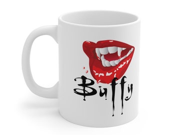 Vampire Ceramic Mug - Etsy