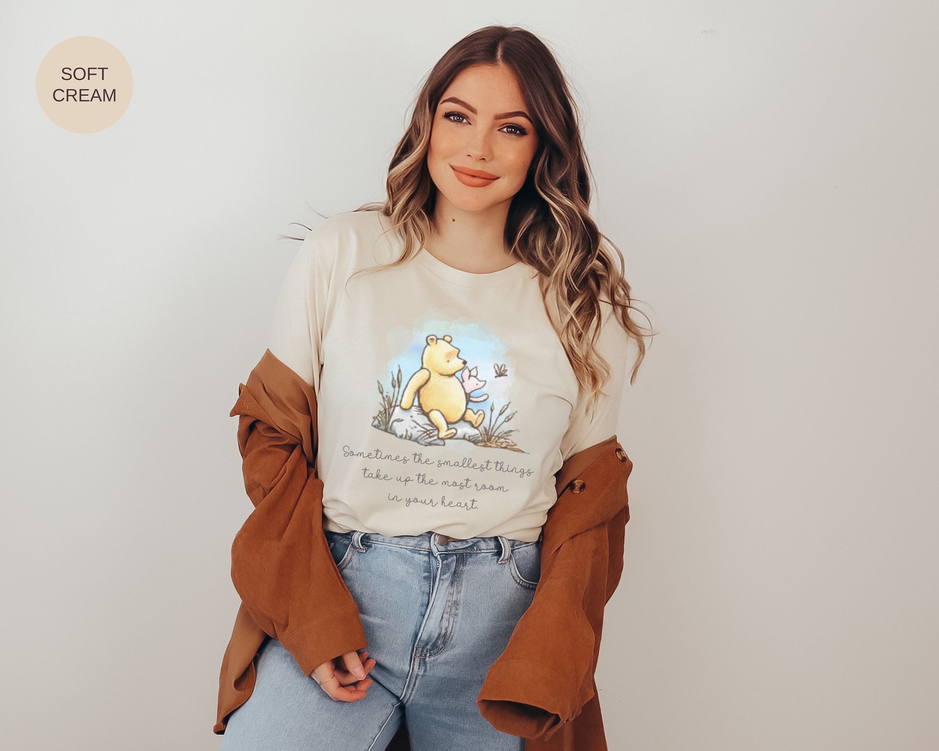 Classic Winnie the Pooh Bella Canvas Tshirt for Friend Gifts Winnie the ...