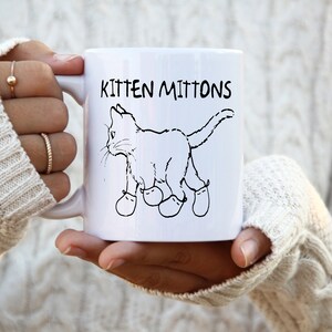 Funny Kitten Cat Mug for Coffee Cat Meme Mugs Cat Dad Gifts for Cat ...