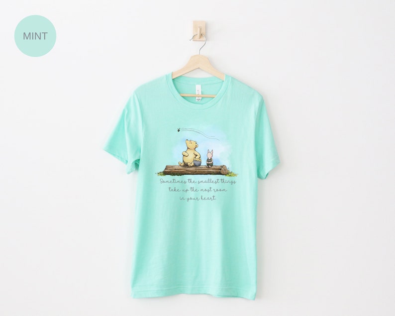 Classic Winnie the Pooh Bella Canvas Tshirt for Friend Gifts Winnie the ...
