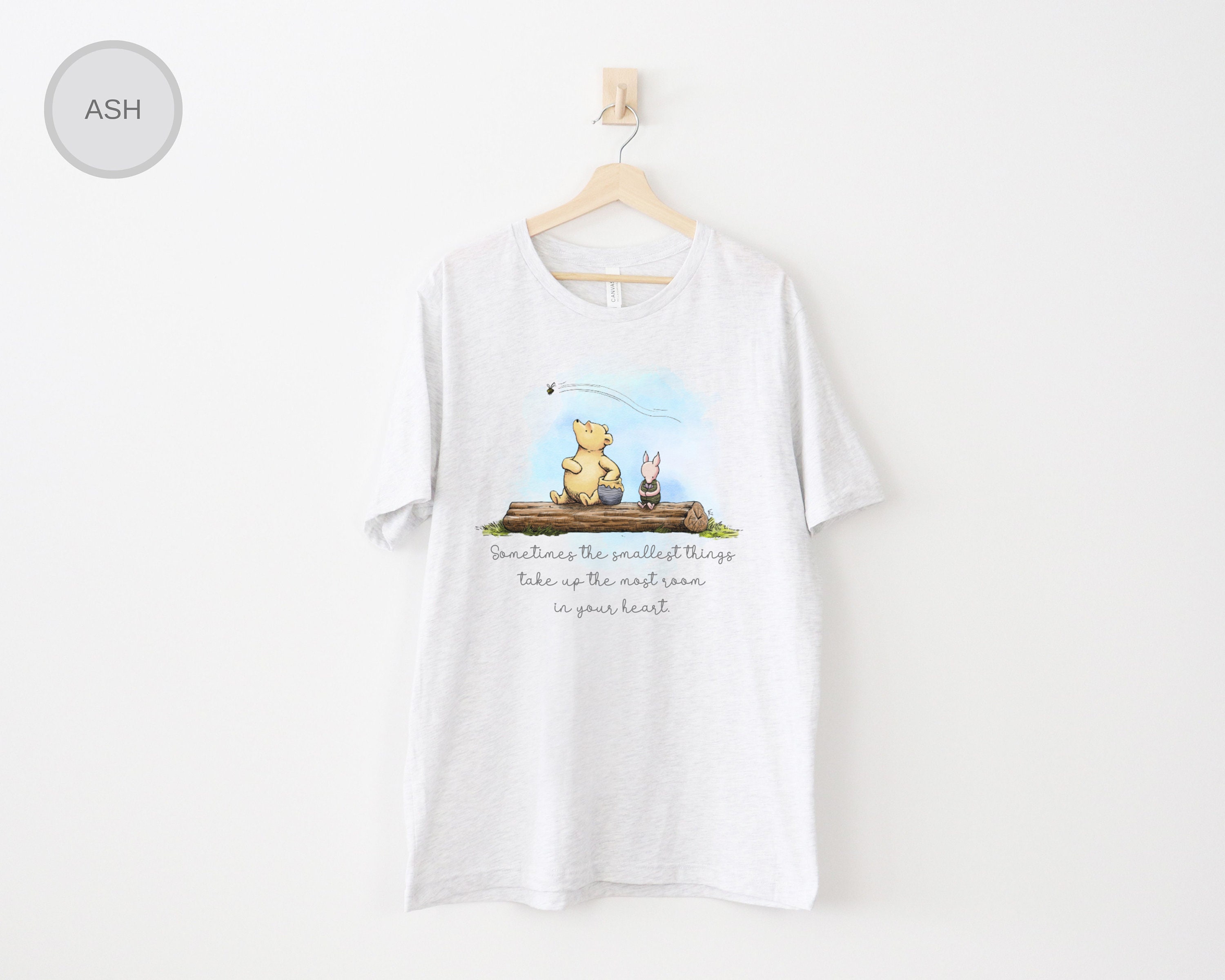 Classic Winnie the Pooh Bella Canvas Tshirt for Friend Gifts Winnie the ...