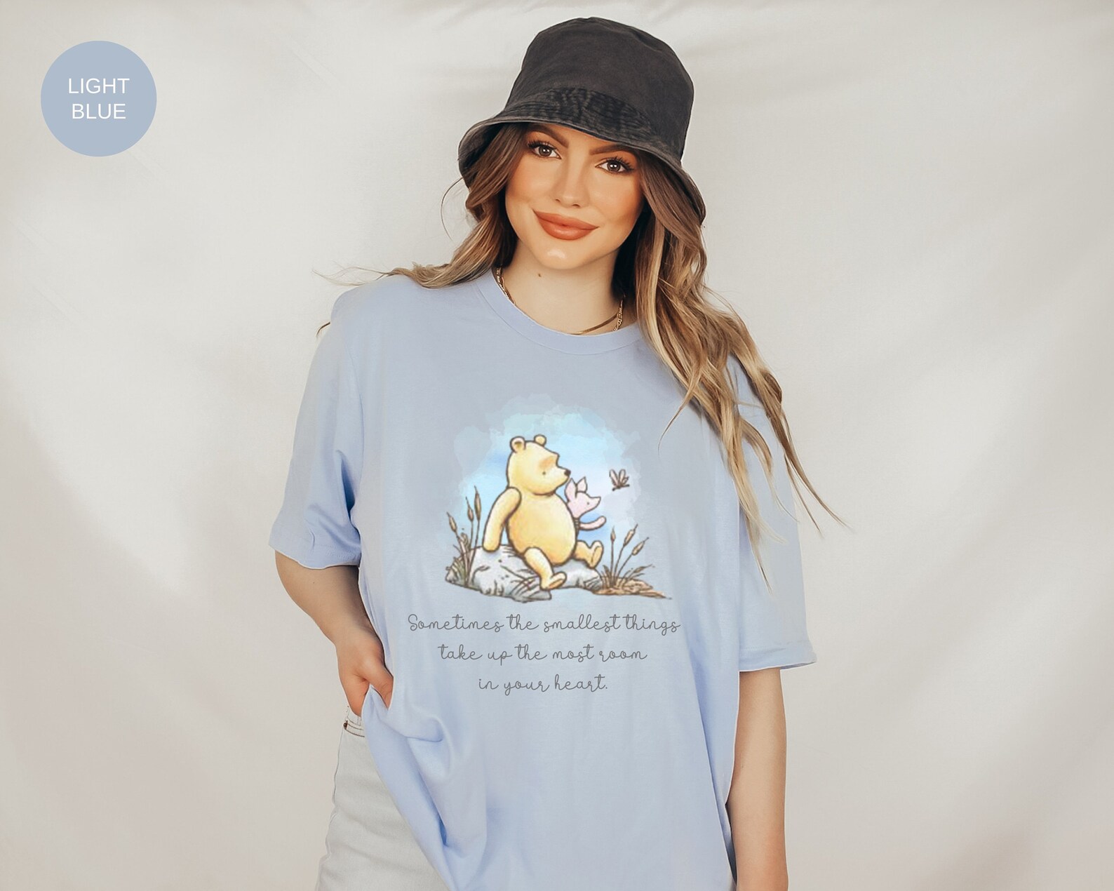 Classic Winnie the Pooh Bella Canvas Tshirt for Friend Gifts Winnie the ...