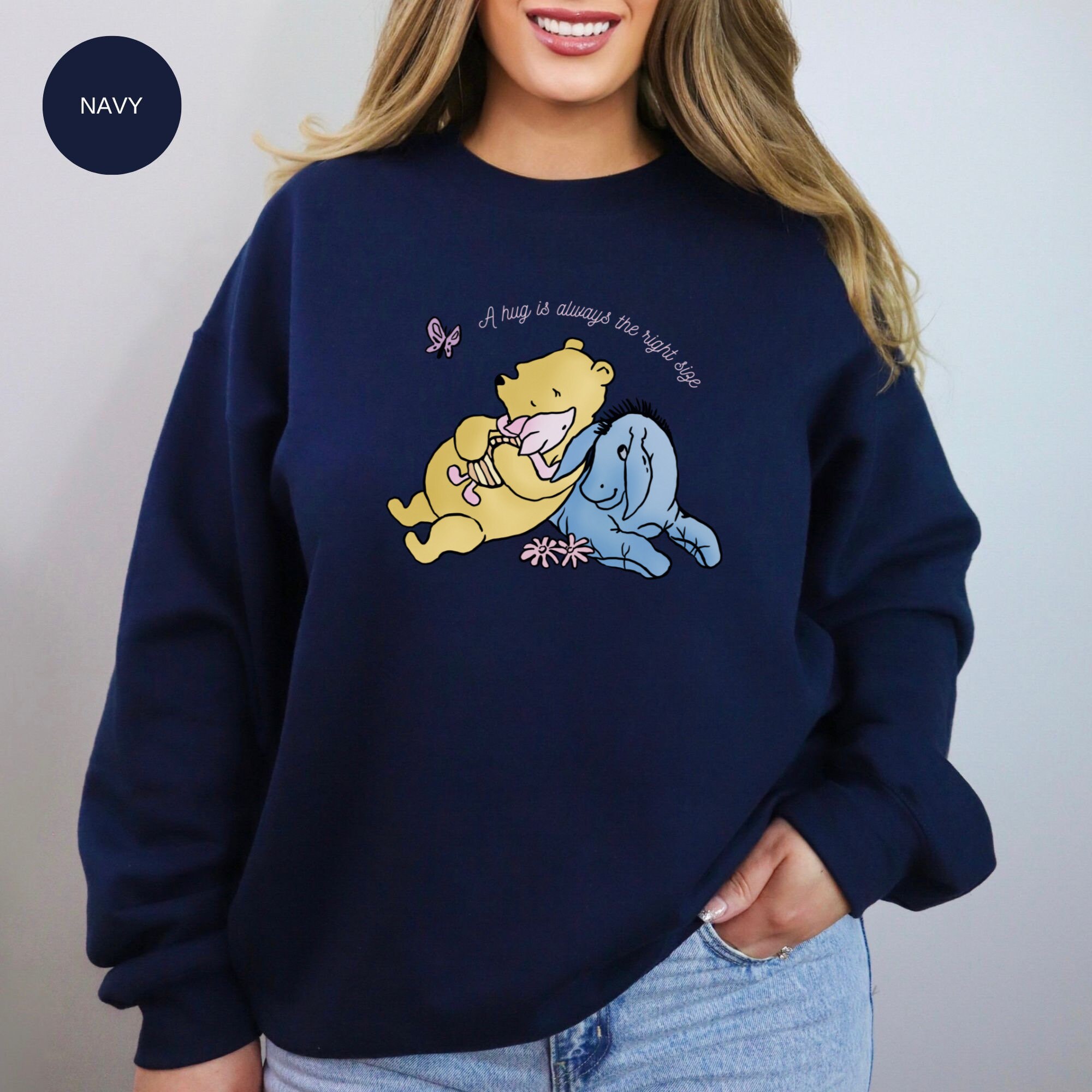 Classic Winnie the Pooh Sweatshirt Friend Gifts Winnie the Pooh Bear ...