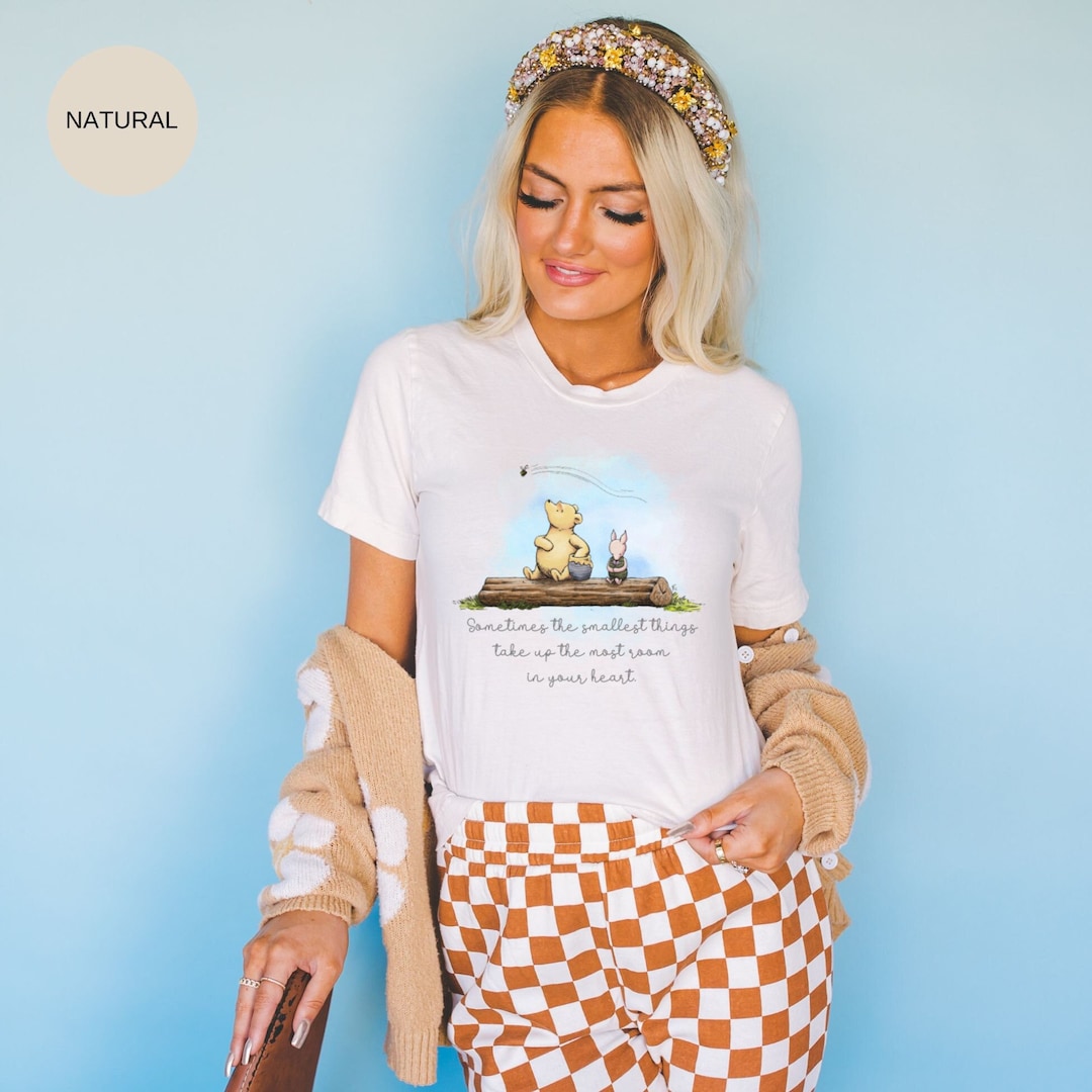 Classic Winnie the Pooh Bella Canvas Tshirt for Friend Gifts Winnie the ...