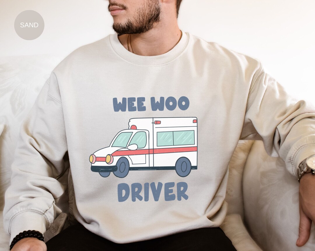 Cute EMT Sweatshirt for Ambulance Driver Gifts for Medical Professional ...