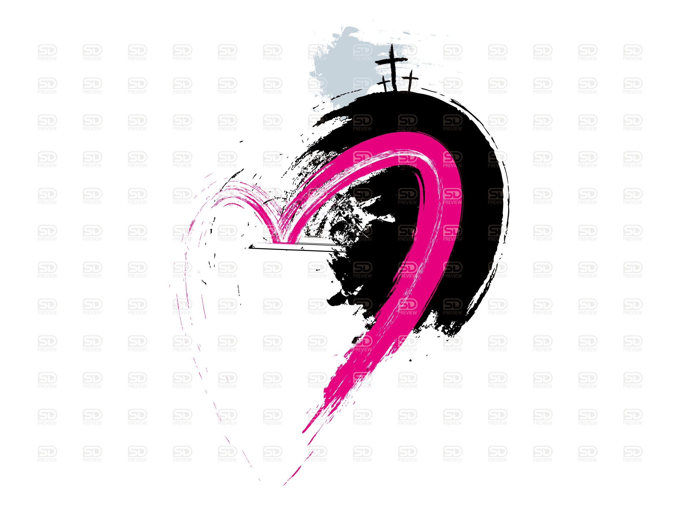 Easter Heart, Jesus, Vector, Logo, Digital Download, Clip Art, Wall Art ...