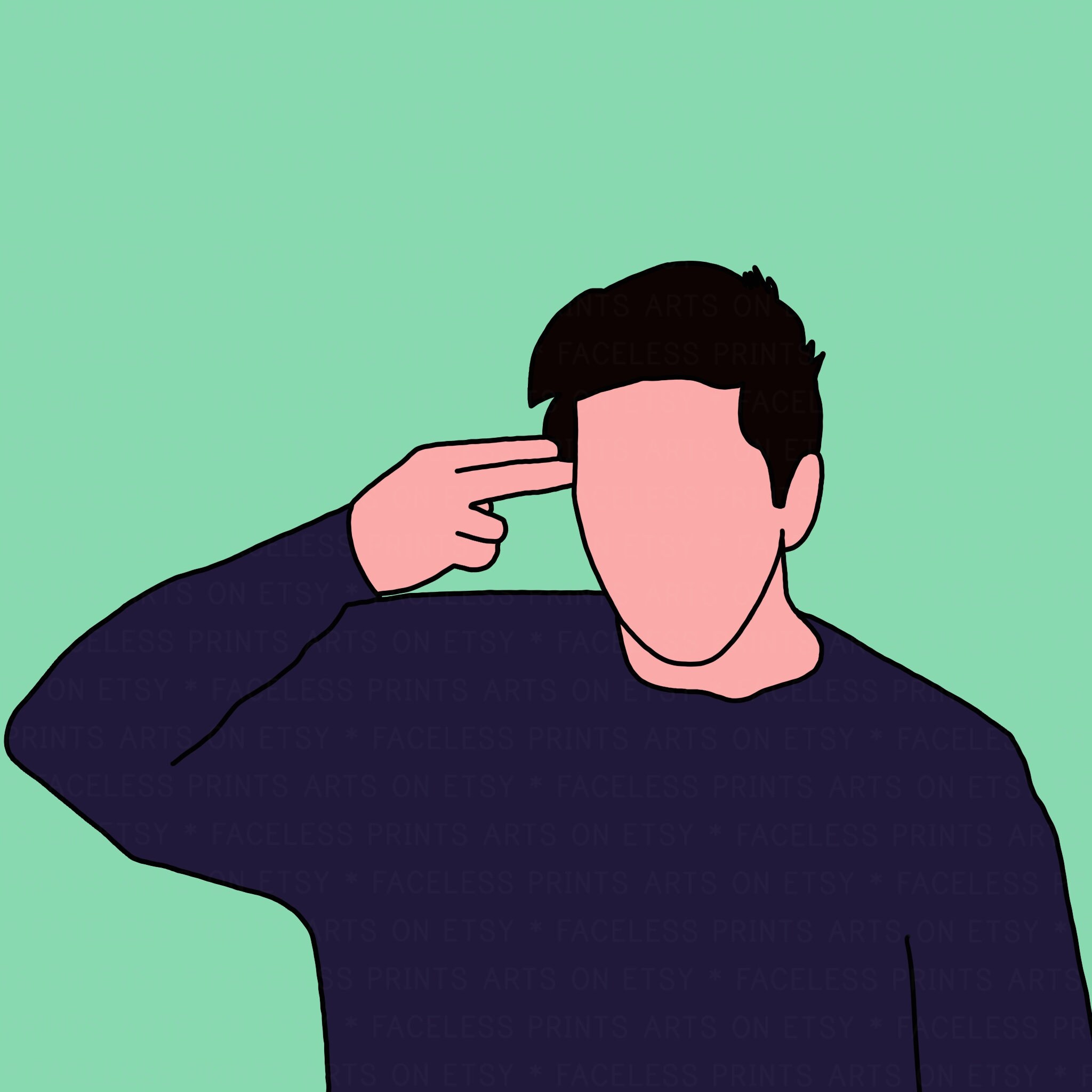 FRIENDS TV Show Vector Art Drawing Tracing Wallpaper Phoebe Monica ...