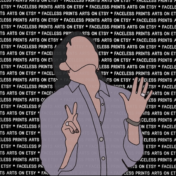 Seven Monica Friends - Etsy