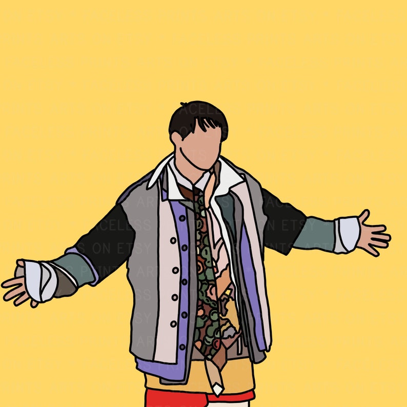 FRIENDS TV Show Vector Art Drawing Tracing Wallpaper Phoebe Monica ...