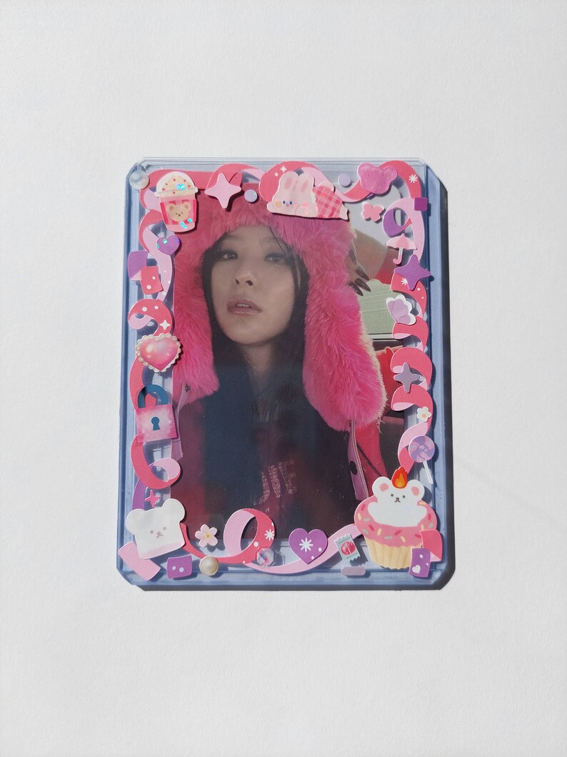 Floral Themed Toploaders: Kpop Deco, Bear Toploader, Bunny Toploader ...