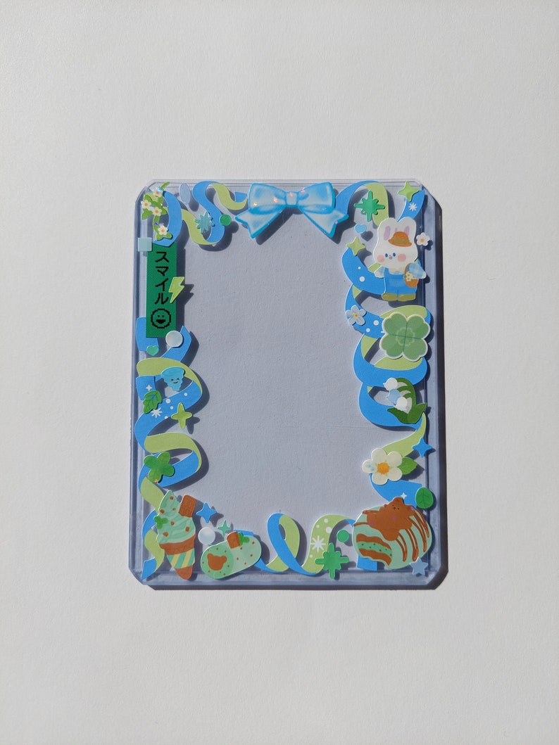 Floral Themed Toploaders: Kpop Deco, Bear Toploader, Bunny Toploader ...