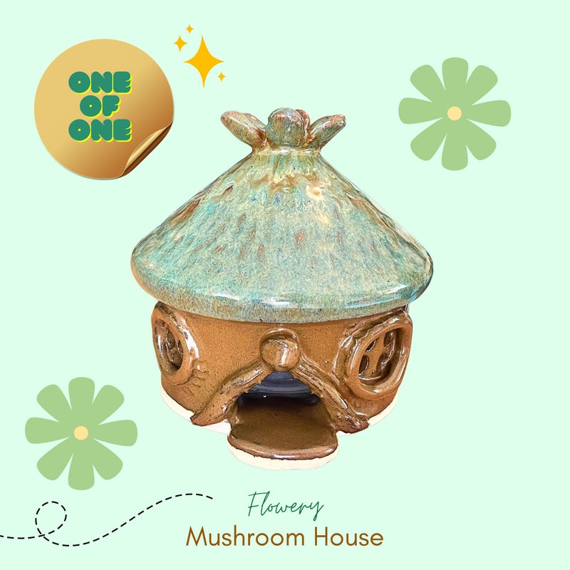 Pottery Fairy House - Etsy