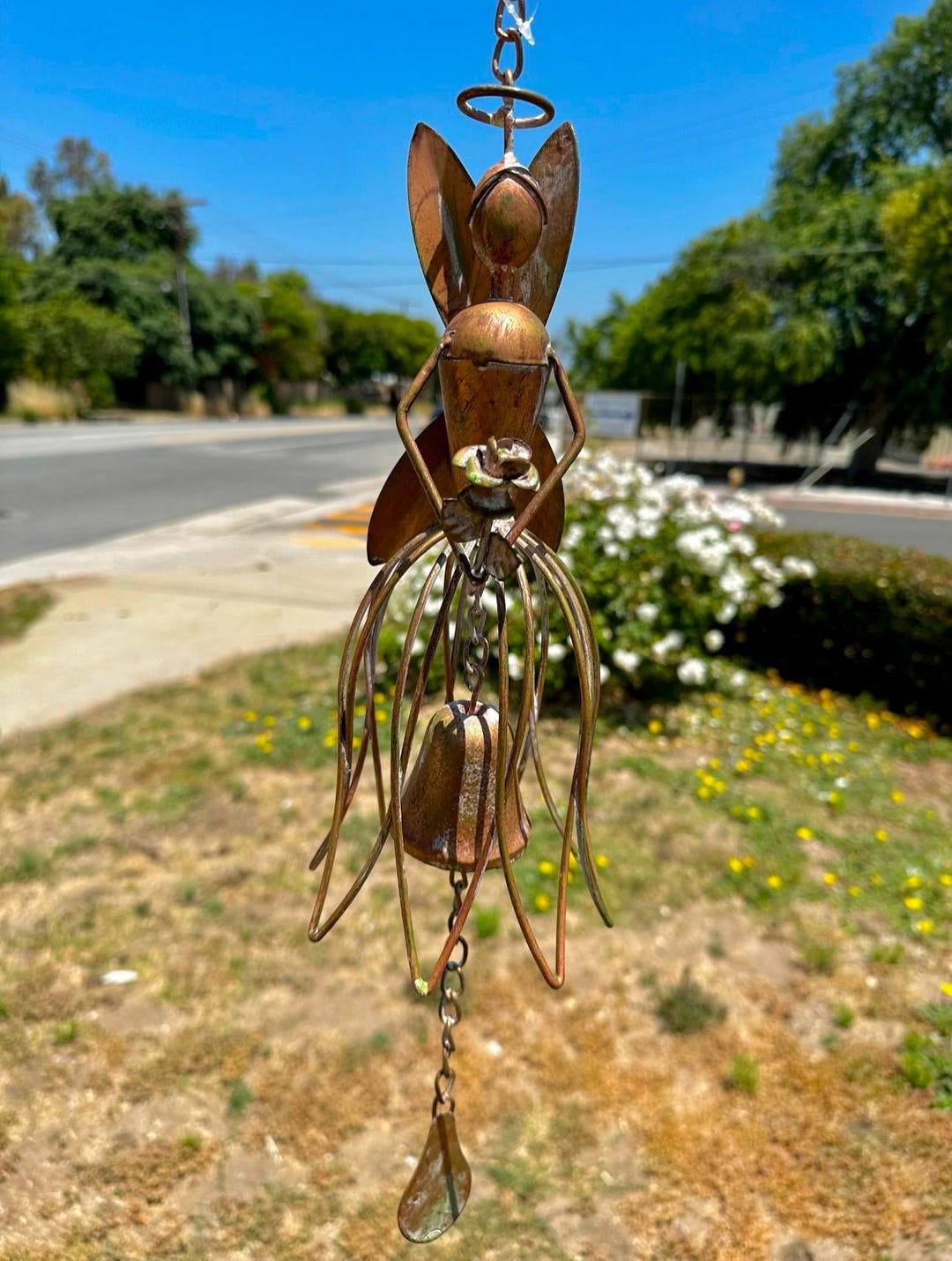 Angel Wind Chime - Etsy
