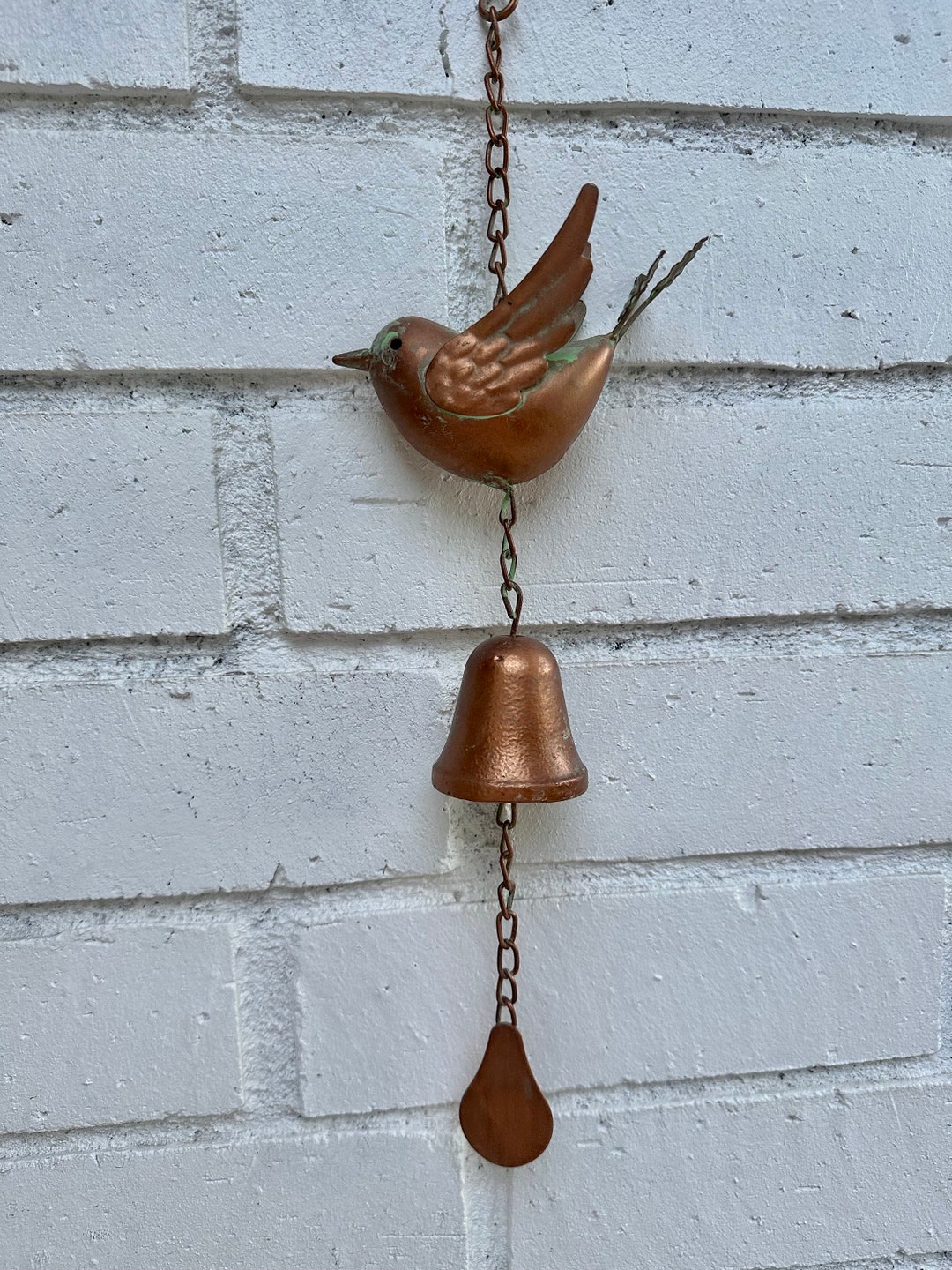 Bird Iron Wind Chime - Etsy