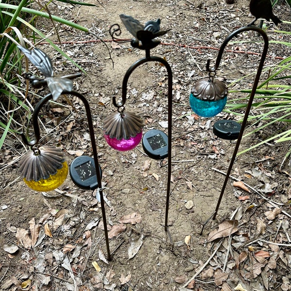 Garden Solar Decor - Etsy