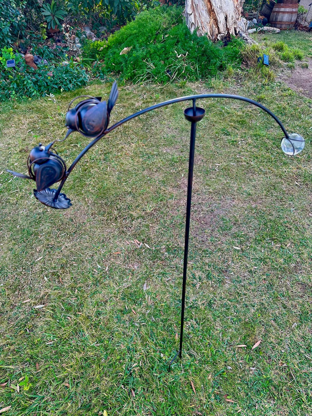 Bird Kinetic Balancing Garden Art - Etsy