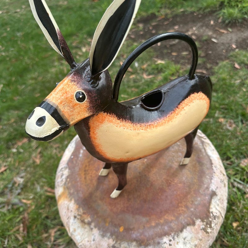 Donkey Yard Art - Etsy