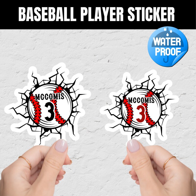 Baseball Decal - Etsy