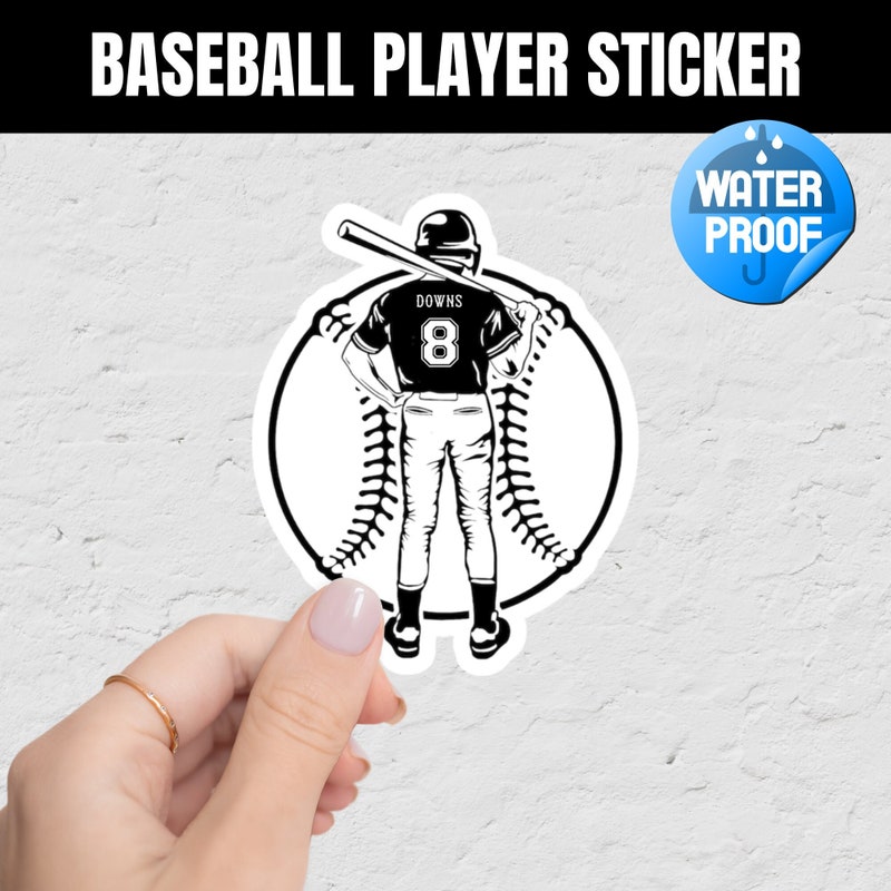 Baseball Decal - Etsy