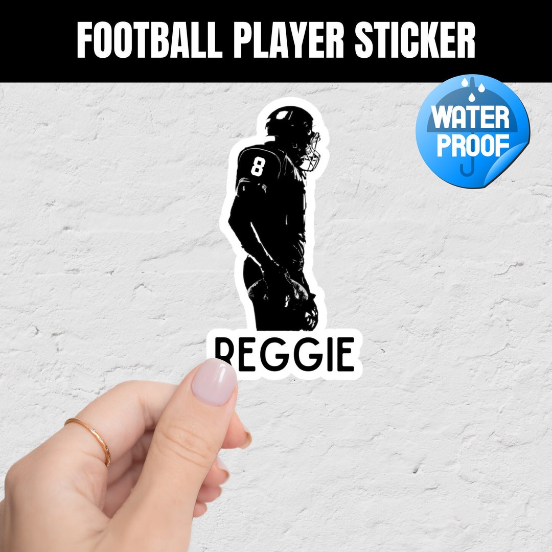 Football Decal | Football Player Decal | Personalized Football ...