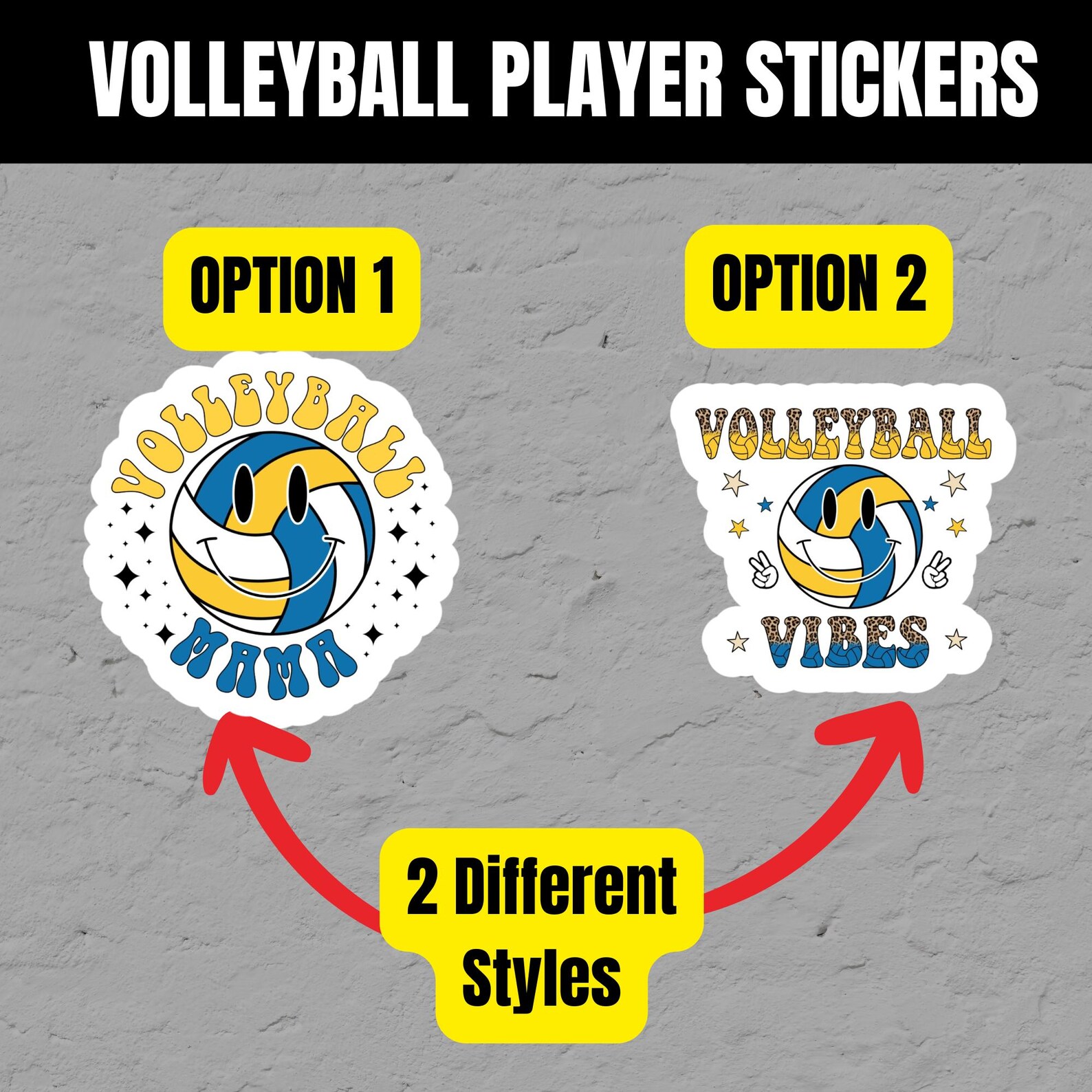 Volleyball Mama Sticker | Car Window Decal - Etsy