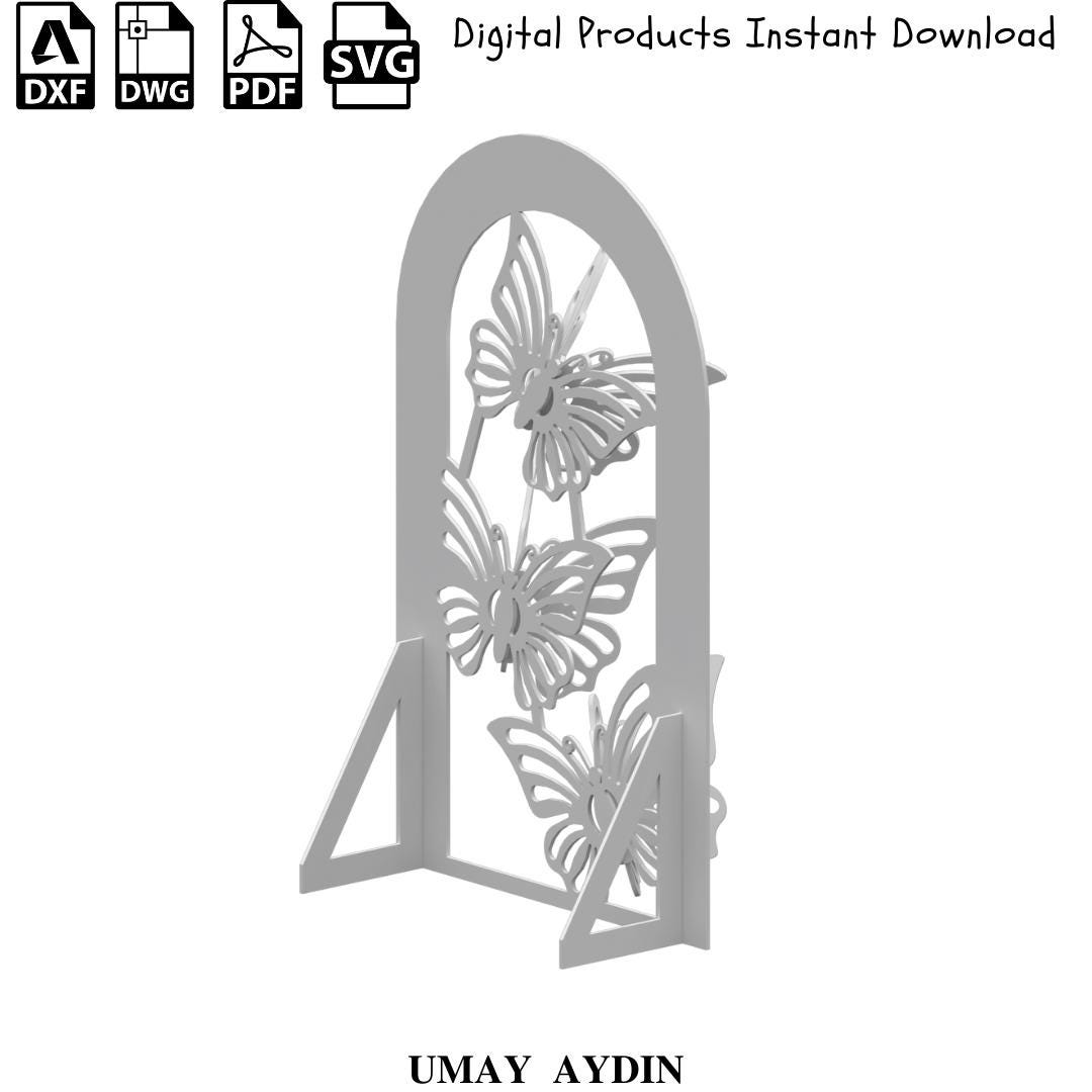 Printable Butterfly Arch Backdrop Instructions - Event Decor Plans - Etsy