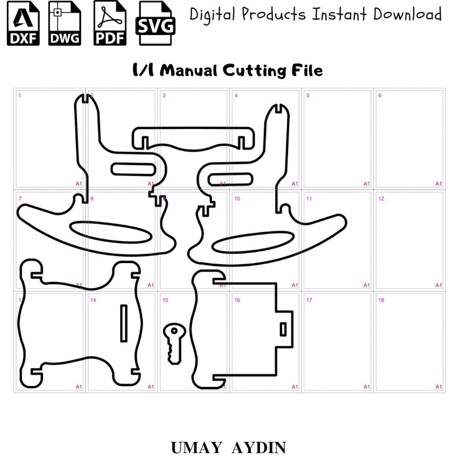 Baby Rocking Chair CNC File, Laser Cut Plan (dxf, Svg, Eps) - Etsy